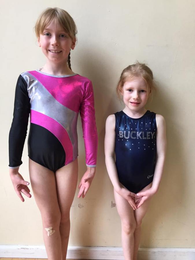 Eva and Amber | Buckley Gymnastics Club